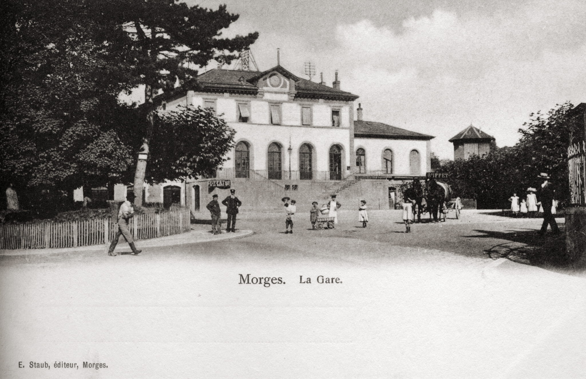 Morges, chronique d’une gare, 1855 à nos jours - Musée Bolle - Morges ...